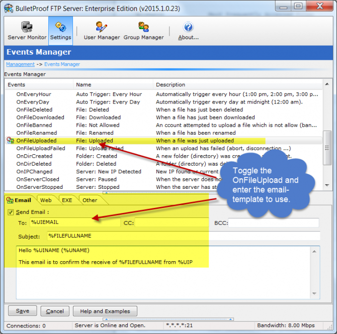 BulletProof FTP Server – Windows FTP Server with SFTP and FTPS